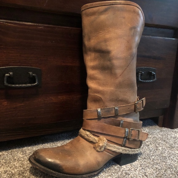 Freebird by Steven | Shoes | Freebird Leather Womens Cowboy Boots | Poshmark